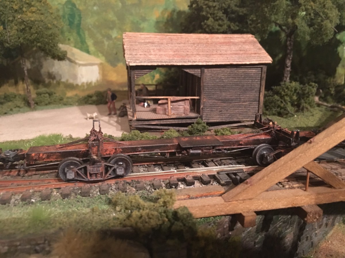 Cars 2&3 – Scratch Built Skeleton Log Cars | Gordy's | Model Railroads