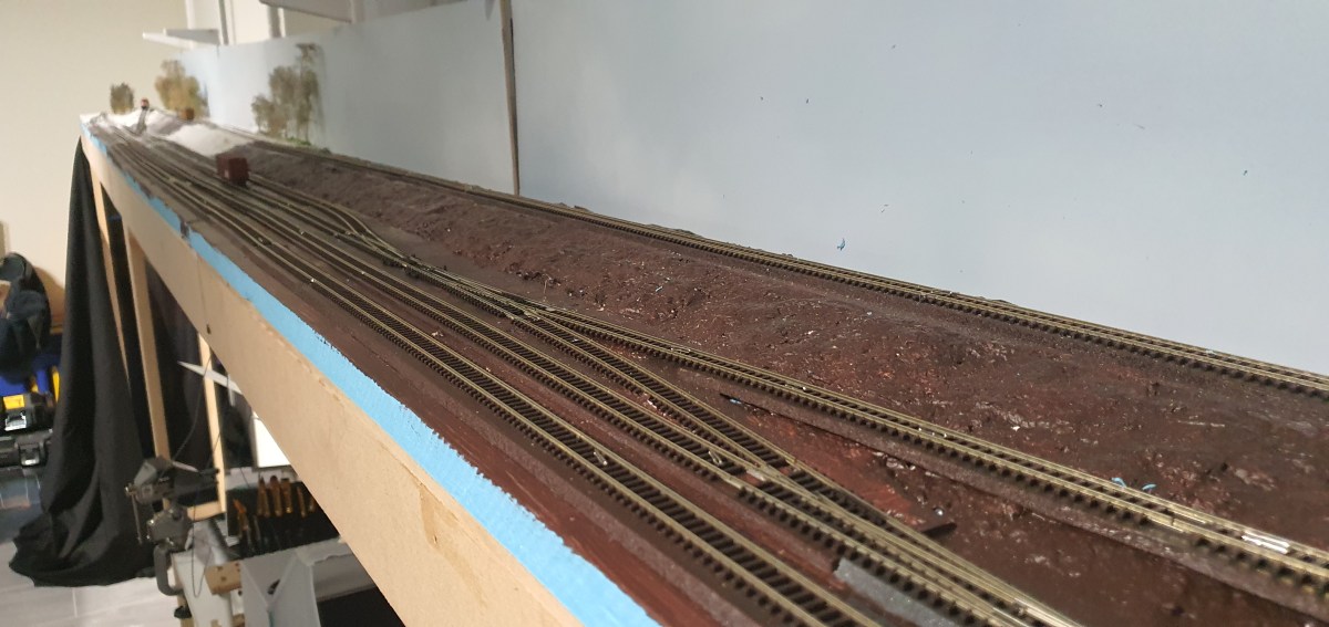 Friday night track laying | Gordy's | Model Railroads